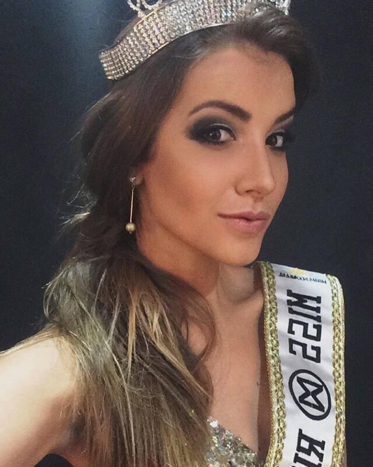 Carolina Ermel Contestant Miss Mundo Brasil 2016 Carolina Ermel Contestant Miss Mundo Brasil 2016